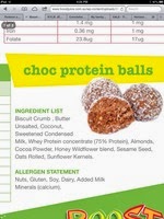 Milena Health And Fitness: Boost Juice protein balls.... Not so healthy!!
