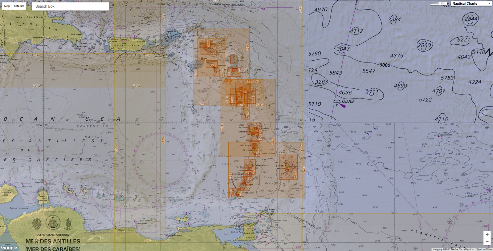 GeoGarage blog: France SHOM layer update in the GeoGarage platform