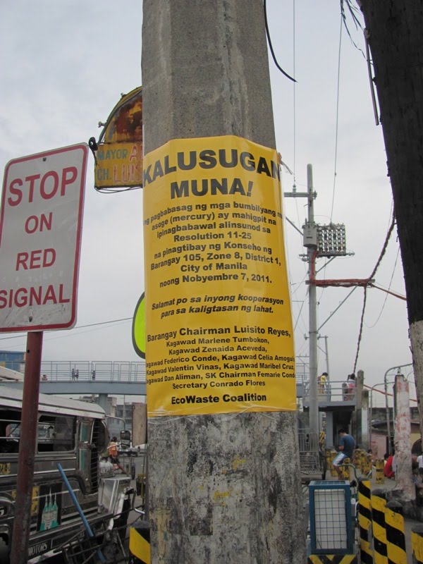 Tondo Ban against Hazardous Recycling of Busted Lamps Takes Effect ...