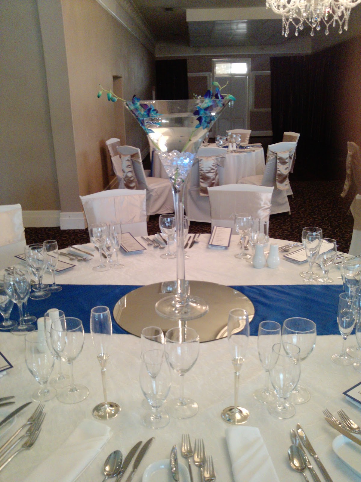 Elysium Functions: Caversham House Wedding - Blue Orchids