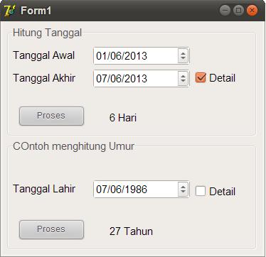 Menghitung Tanggal | belajar IT