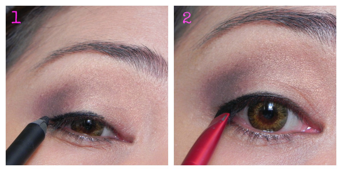 How-to: Winged (Cat) Eyes with Eyeliner - thefabzilla