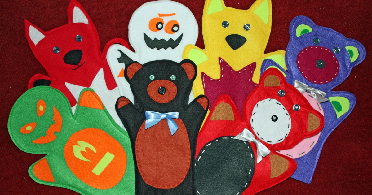 Craft and Activities for All Ages!: Felt Hand Puppets - Free Printable ...