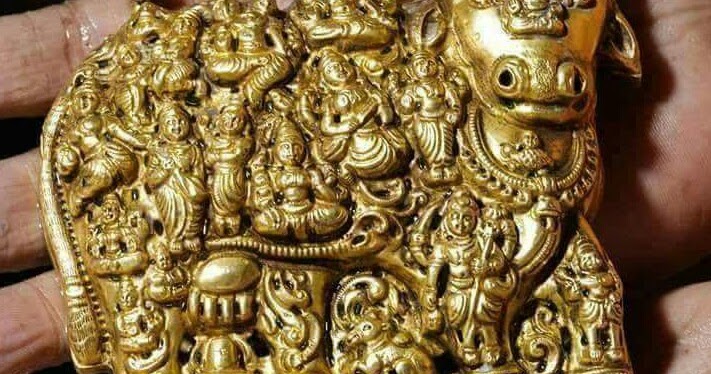 rao collections: ಕಾಮದೇನು ಹಸು ಗೋವು kamadhenu govu cow