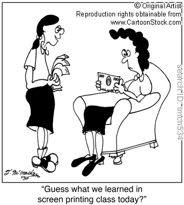 Just a little Screen-printing humor!!! :) | Pop Tops Sportswear