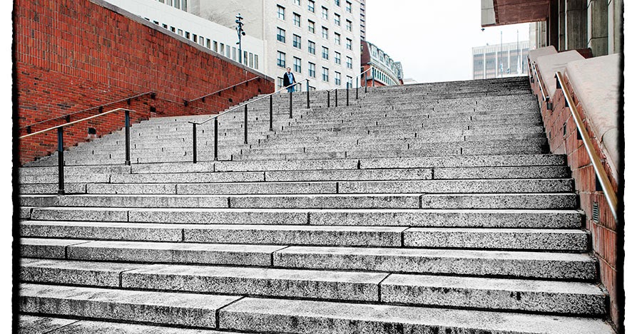 Clueless in Boston: Stairs