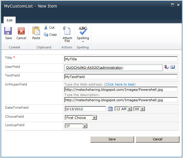 Share knowledge sharepoint: How to Create Fields to Sharepoint List by ...