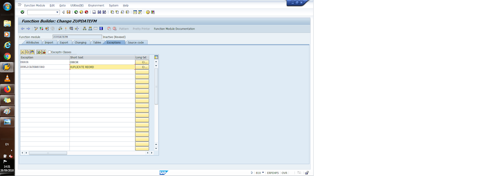 SAP for Abapers: How to create Update Function Module AND invoke it in normal program
