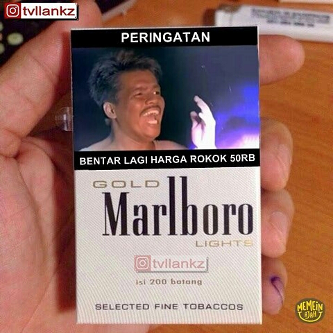 Meme Lucu Harga Rokok 50rb Kami Tidak Panik | Semua Gambar Dan Meme