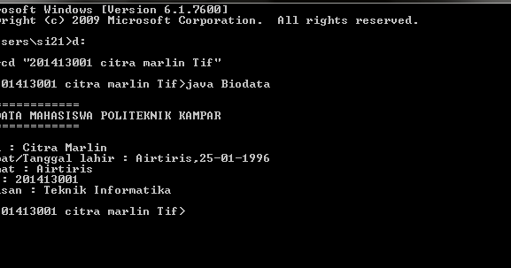 Membuat Program Java Biodata - Biologizone Membuat Program Java Biodata - Biologizone