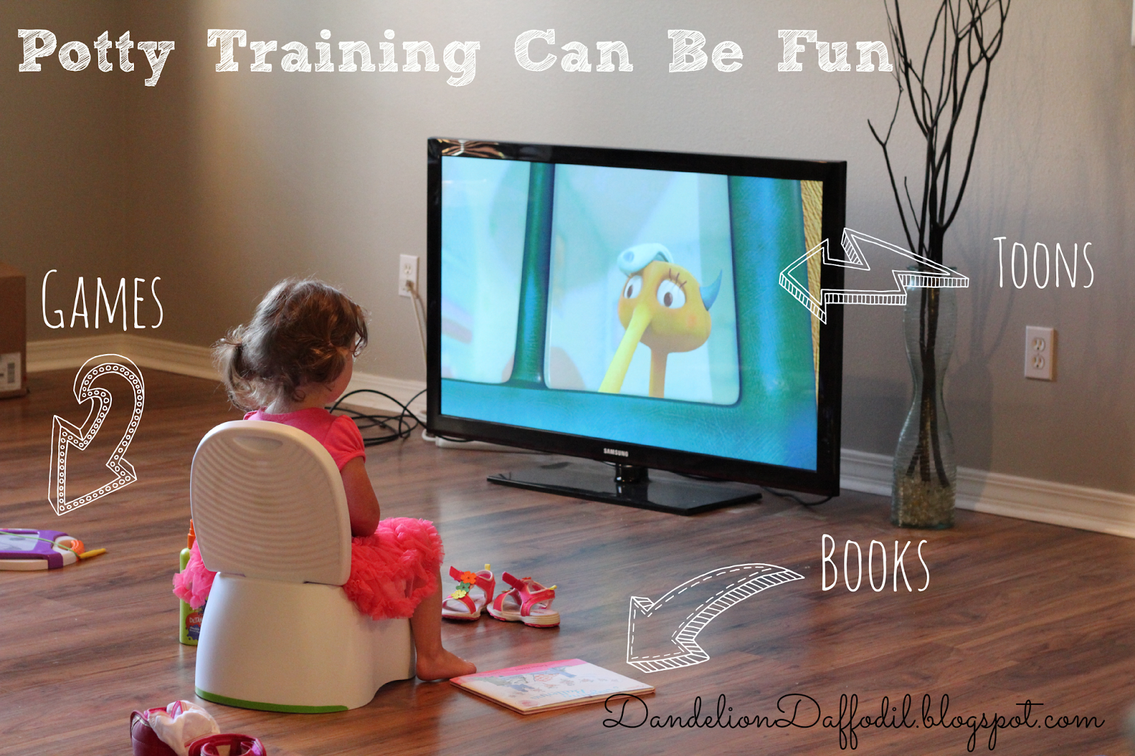 Dandelion & Daffodil: Easy-Breezy, Stress-Free Potty Training