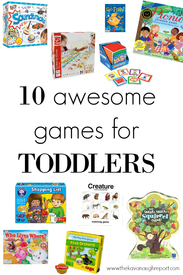 10+ Awesome Games for Toddlers