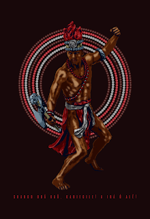 postersupport: shango orisha