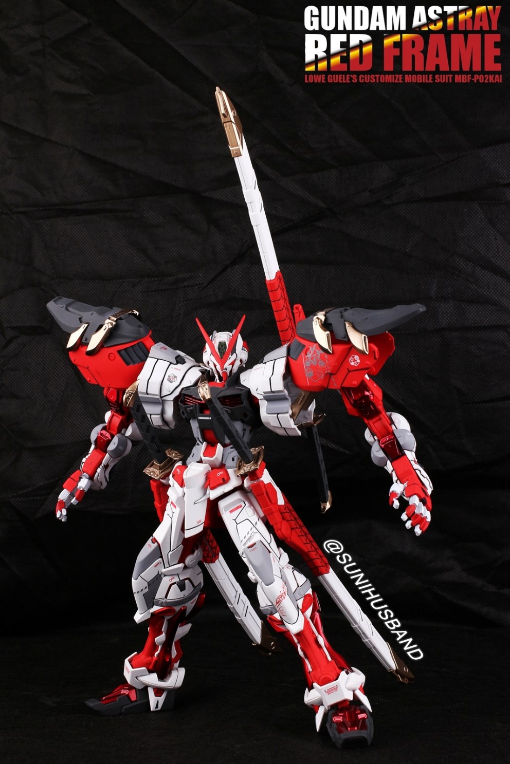 GUNDAM GUY: MG 1/100 Gundam Astray Red Frame 'Power Red Resin ...