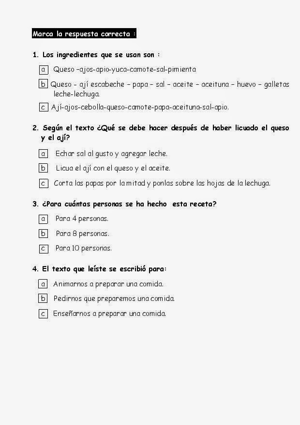 Espacio educativo: 20 textos para la comprensión lectora para segundo grado