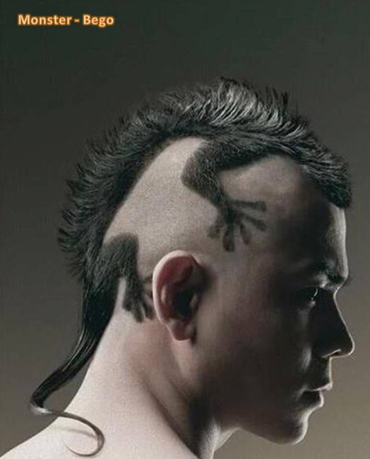 Monster Bego: Rambut Punk Gaya Kadal (Mohawk Lizard Style)