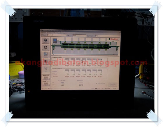 Akang Hadi Batam: Pro-face 2780054-03 (PL6921-T41) Tamura Reflow Oven