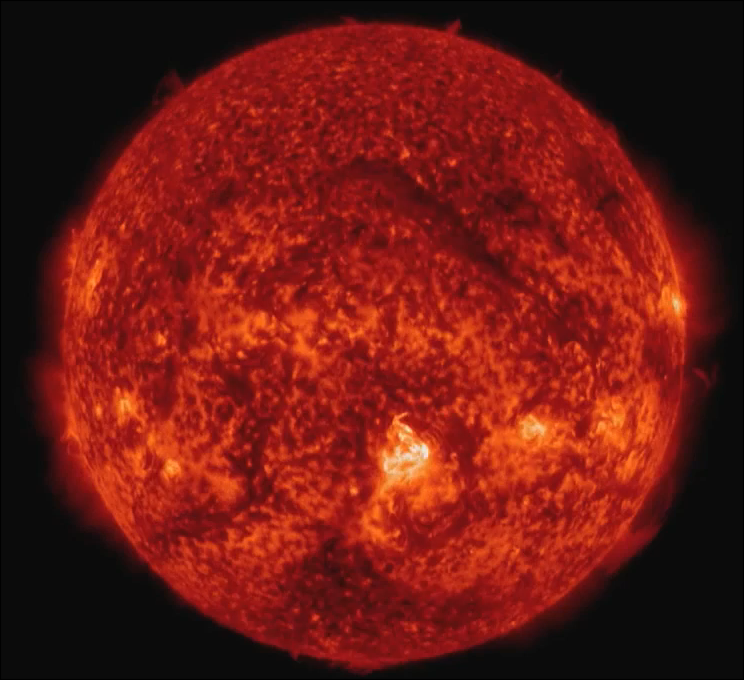 Suburban spaceman: Intense Solar Eruption Captured by NASA SDO ...