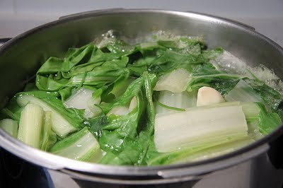 Receta de acelgas rehogadas | Cocina