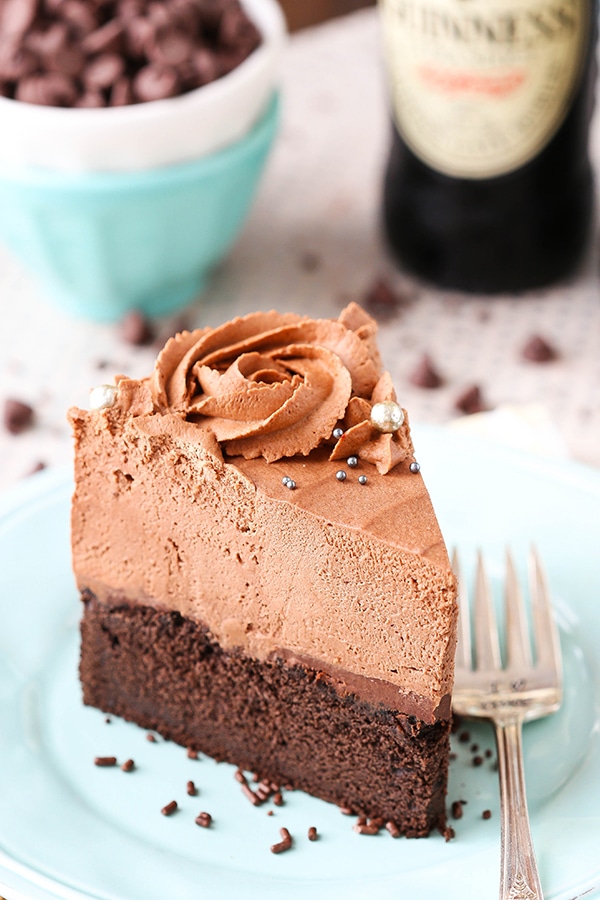 GUINNESS CHOCOLATE MOUSSE CAKE