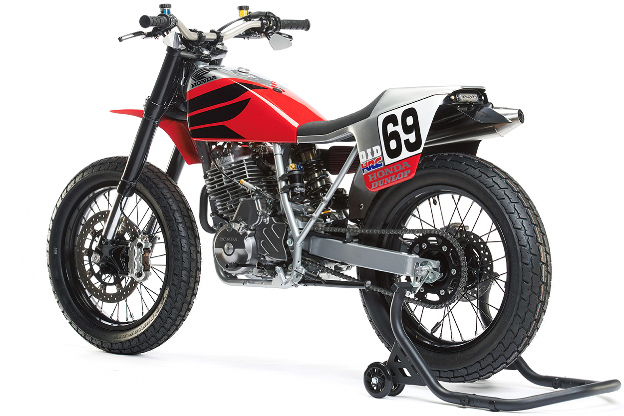 Racing Cafè: Honda XR 650L Flat Tracker Nicky Hayden Tribute by Analog ...