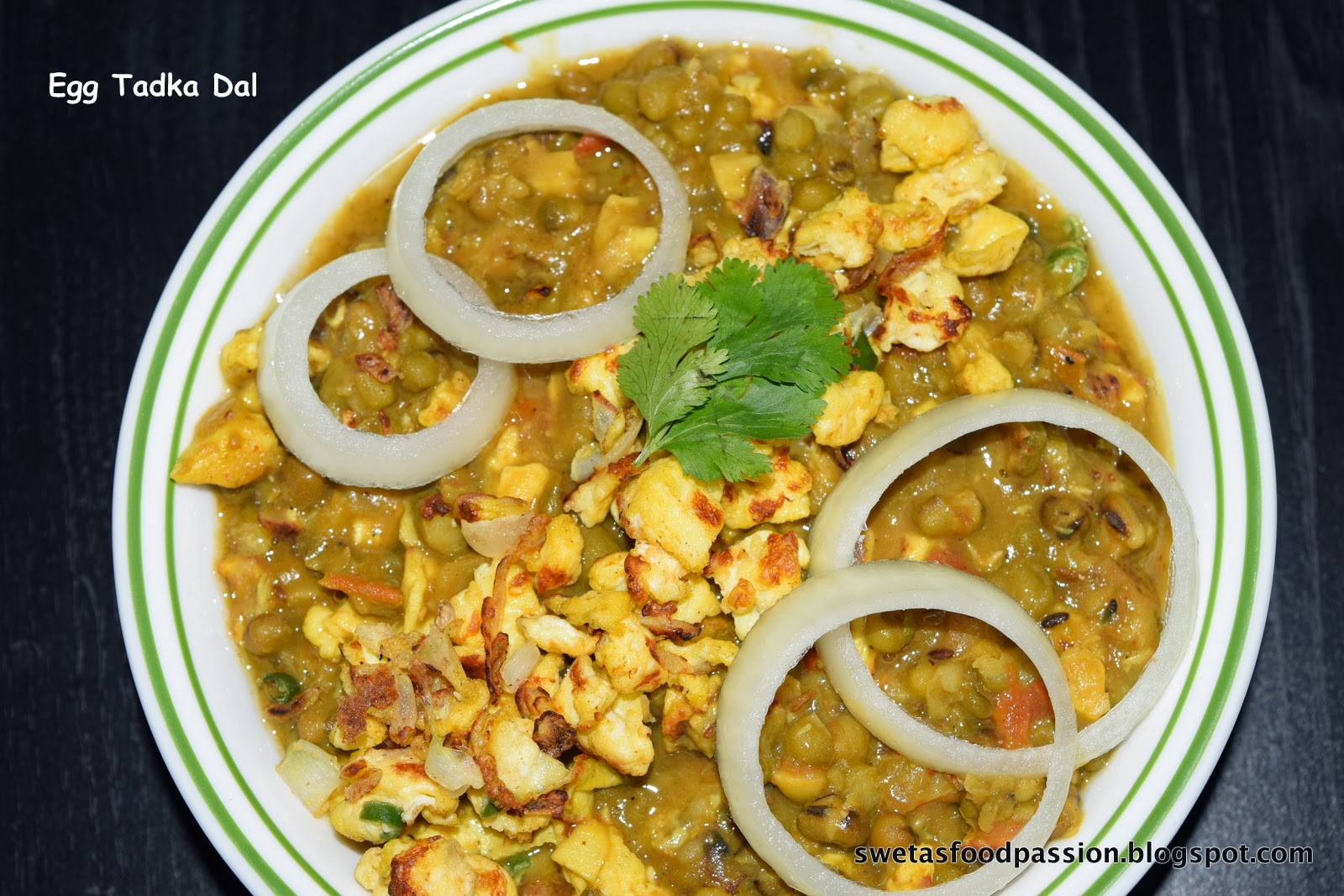 Sweta's Food Passion...: Egg Tadka Dal