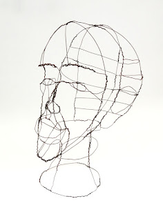 Art At Woodstock: Sculpture: Wire Busts