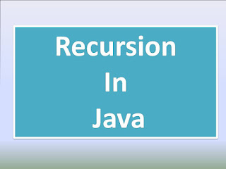 Recursion program in Java - Java and Python tutorial