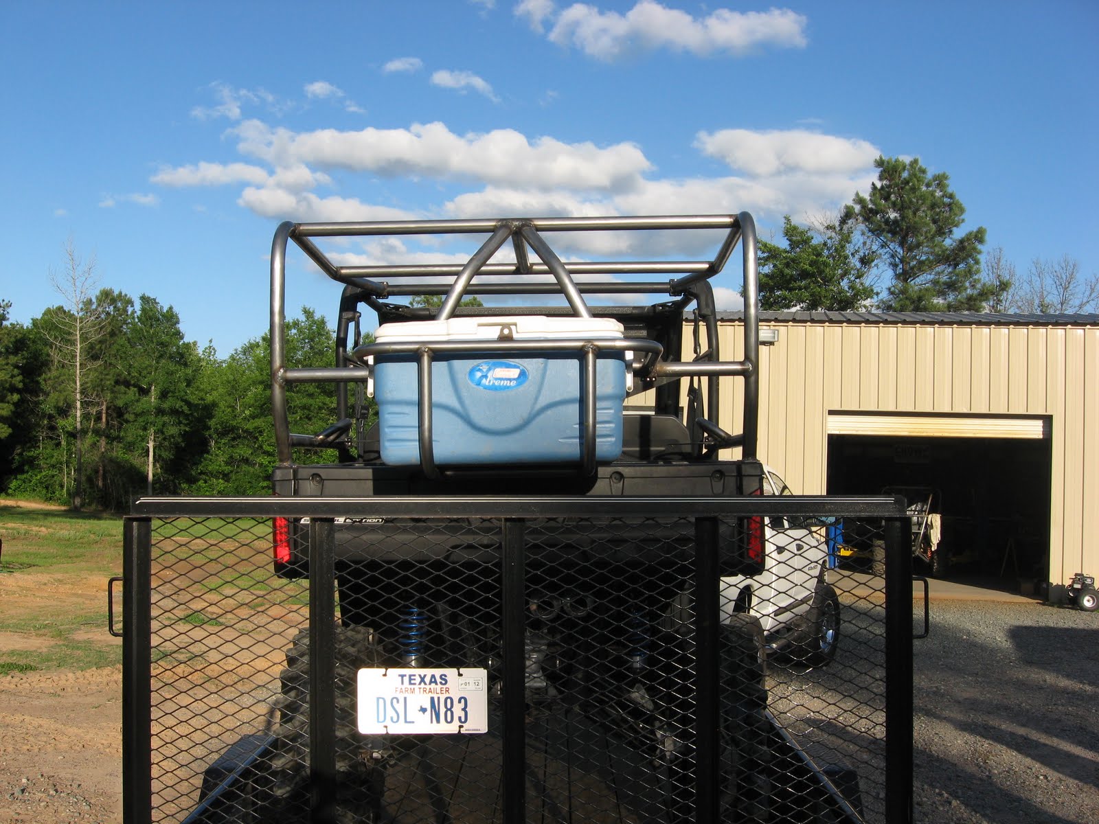 Kryptonite Projects: Clamp-on Cage with Big Cooler Rack