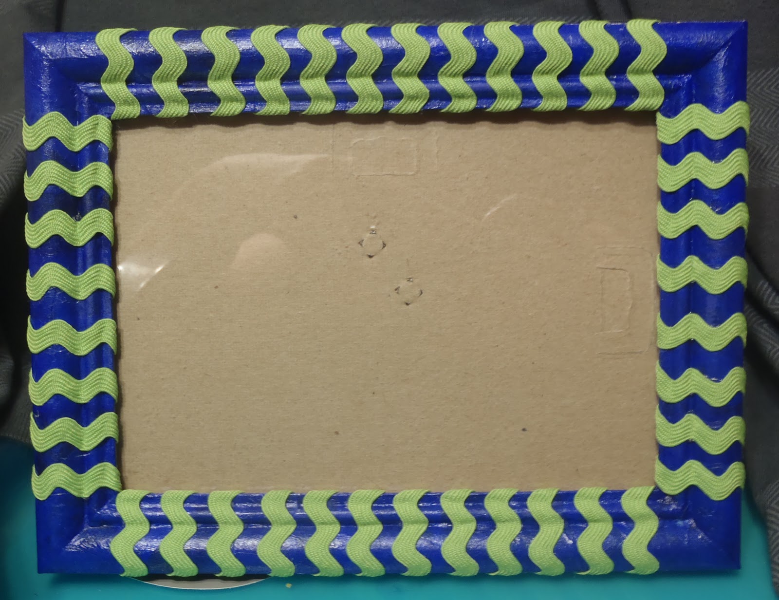 Lord Ozwald's Curious Goods: Paper and Ribbon Picture Frame