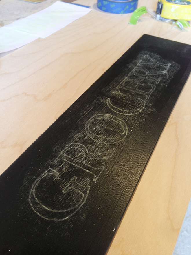 How To Make A Hand Painted Sign - Rambling Renovators