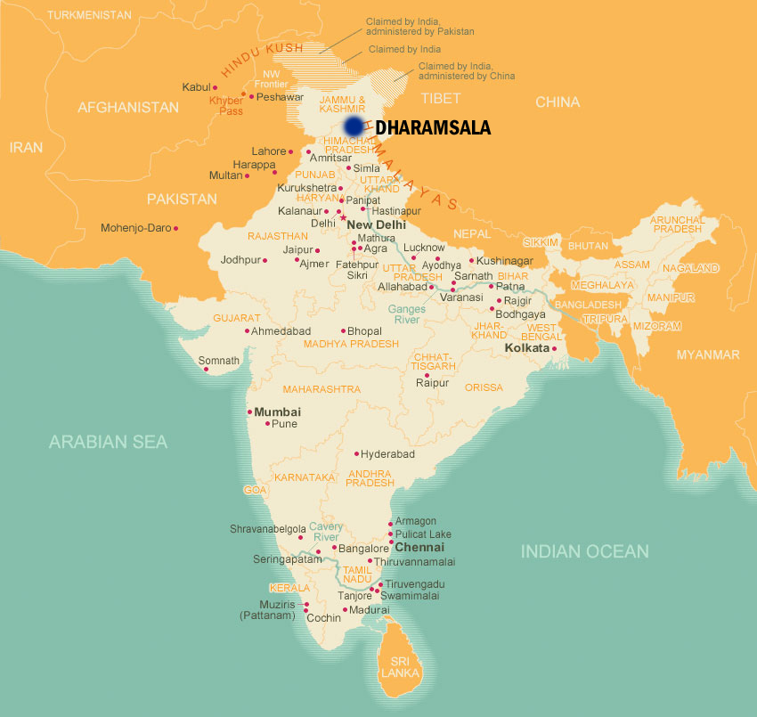Dharamshala, mini-ghid ici-colo: acasă la Dalai Lama (1) | ici-colo.ro ...