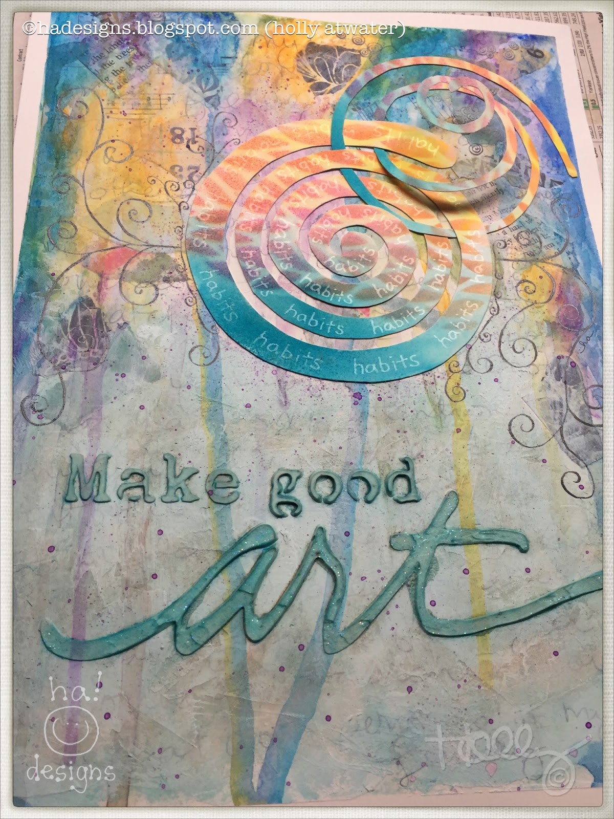 ha! designs: Habits... make good art...