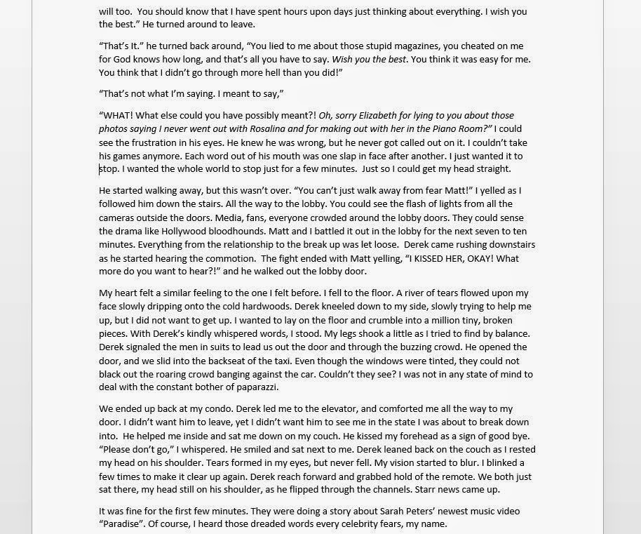 My Writing Obsession