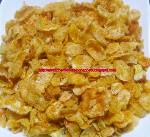 My Kitchen Flavors - Bon Appetit!: Cornflakes Mixer/ Caramelized Cornflakes