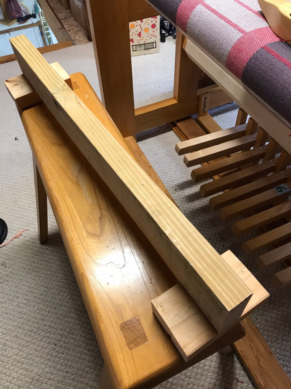 Daisy Hill Weaving Studio: Cranbrook Loom Easy Access Tie-up System