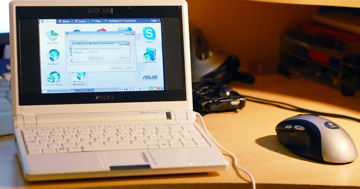 Retromobe - retro mobile phones and other gadgets: ASUS Eee PC 701 (2007)