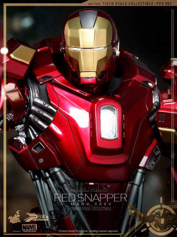 Idle Hands: Iron Man Mark XXXV: The "Red Snapper"