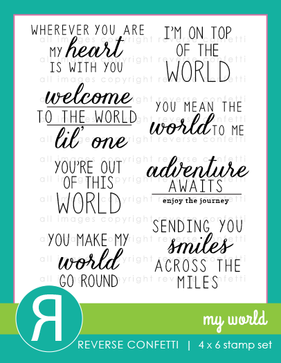 My Little Creative Escape: You Mean the World to Me