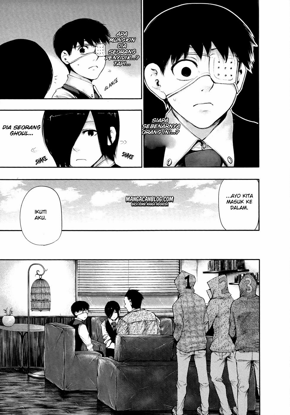 Tokyo Ghoul Chapter 50 Banjou | Komik bhs Indonesia