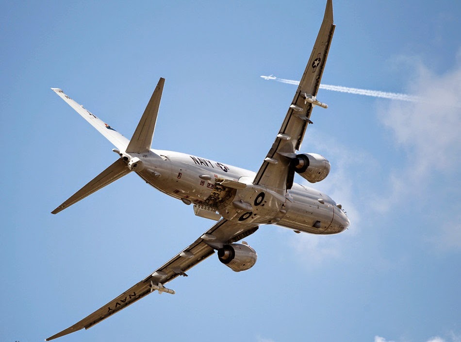 Asian Defence News: Boeing Poseidon P8-A at Farnborough 2014