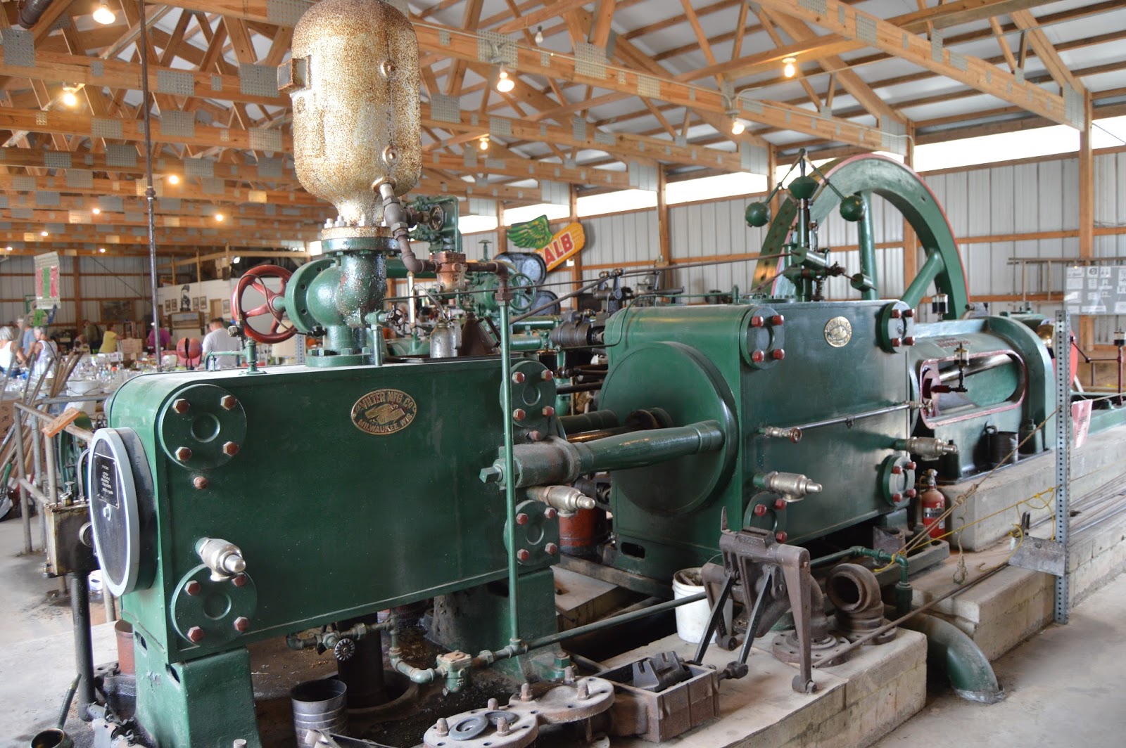 Industrial History: 1920 Vilter 250 HP Tandem Compound Steam Engine
