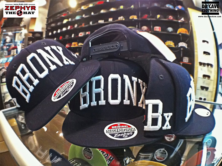 Dacave Store Singapore: Zephyr Snap-Back cap "BRONX" now at Da'Cave store