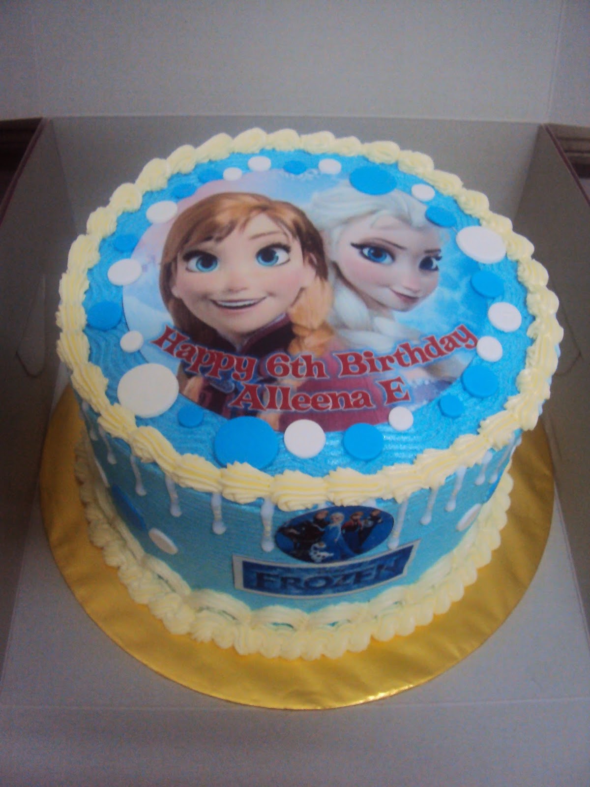 L'mis Cakes & Cupcakes Ipoh Contact : 012-5991233 : Frozen Cartoon Cakes
