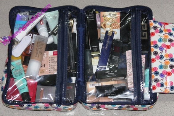 Inside my travel makeup bag: Mid-2014 - Cosmetopia Digest Beauty and ...