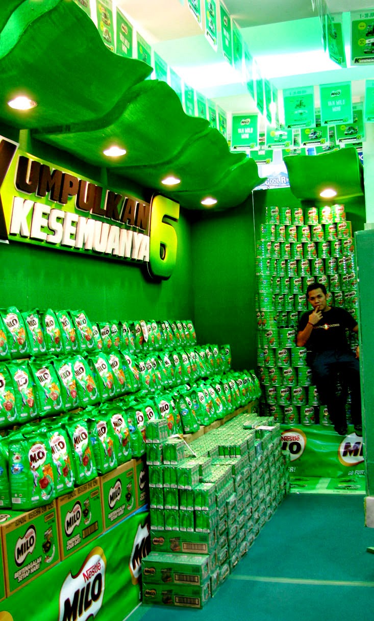 Milo Block Display Contest ( Champion Category A )