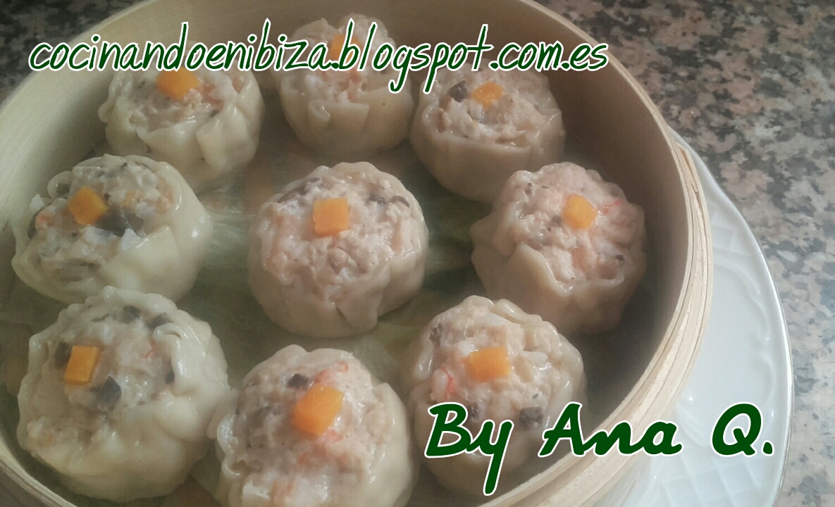 Cocinando en Ibiza: Shumai - Dim Sum (Monsieur Cuisine - Tradicional)