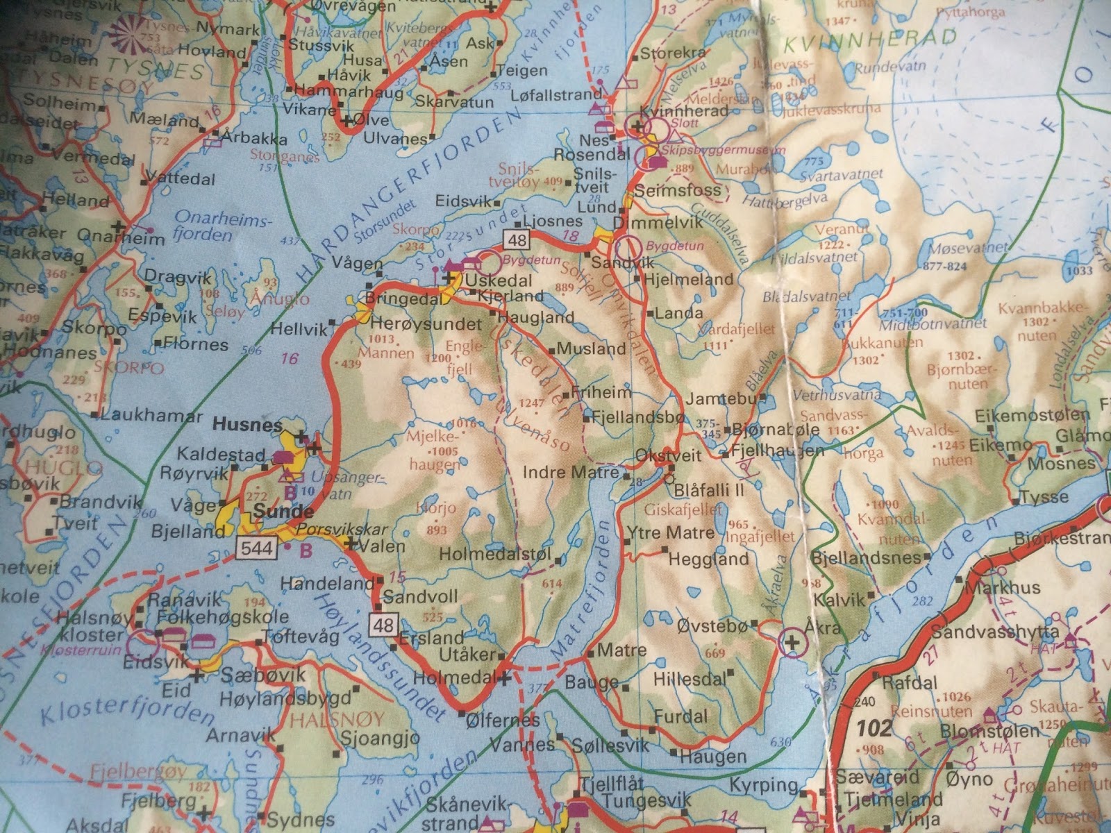 Kay and Sylvia's Norwegian Adventure 2015: Rosendal