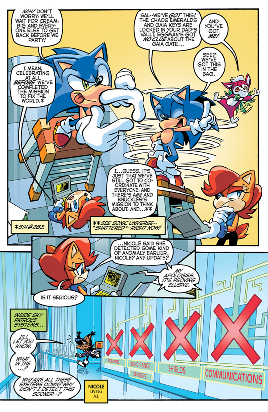 PREVIEW: 'Sonic the Hedgehog' #284 by Ian Flynn, Diana Skelly, Terry ...