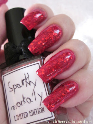 Once Bitten Nails: A Nail Polish Blog: A Valentine Post with Viscous ...